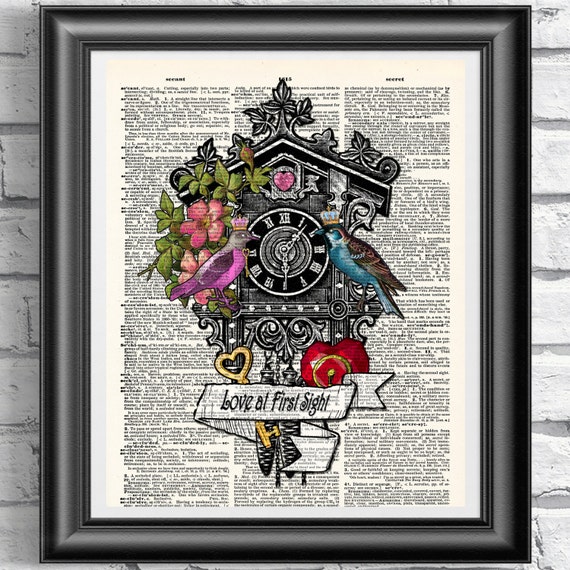 Cuckoo Bird Clock Tattoo