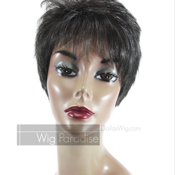 Wigs for Older Black Women 100% Human Hair - Etsy