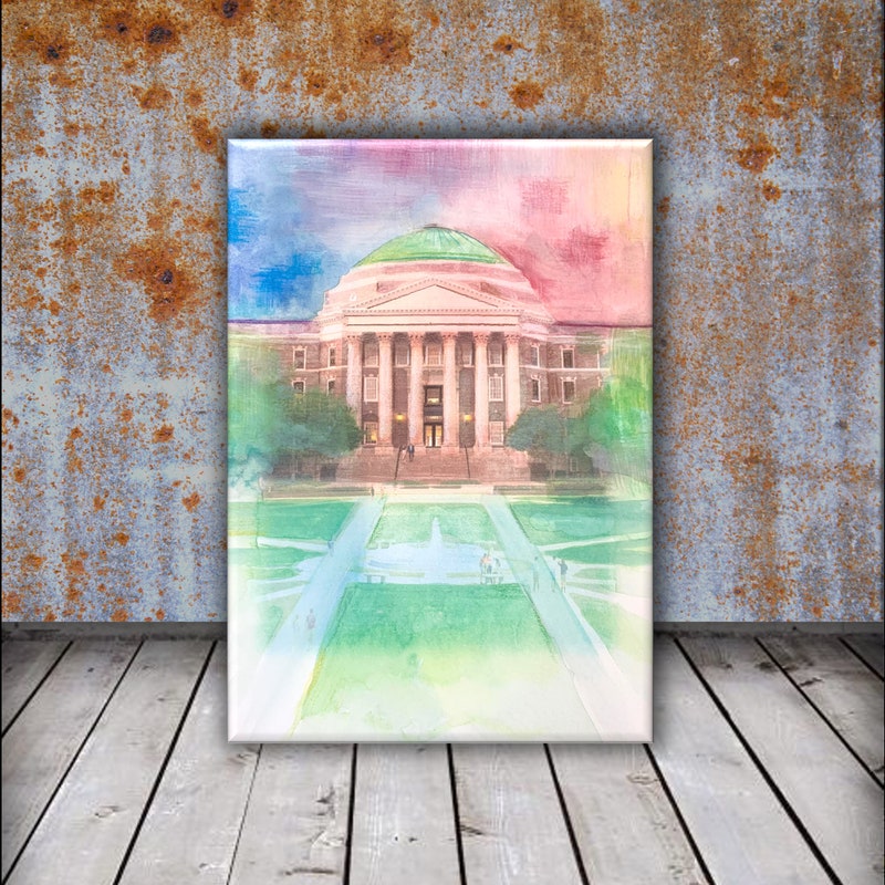 Smu University Prints - Etsy
