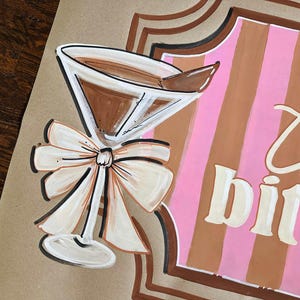 A Tini Bit Older, Chocolate/espresso Martini Theme Birthday Painted ...