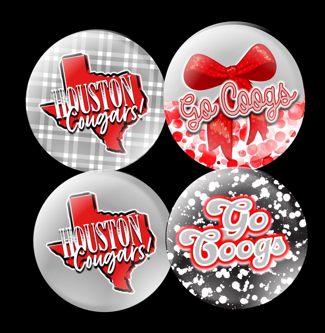 University of Houston, Game Day Tailgate Button|pins|college Football ...
