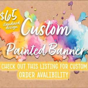 Ready to Ship- Spook-tacular, Halloween Party Banner, Painted Butcher ...