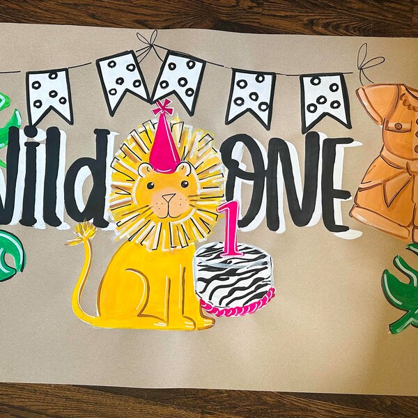 Birthday Butcher Paper Sign - Etsy