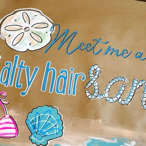 Ready to Ship- Customizable - Coastal Cowgirl Beach Theme, Banner ...