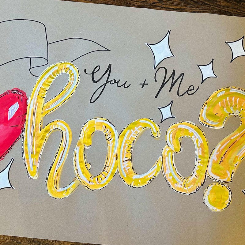 Hoco Proposal Posters - Etsy