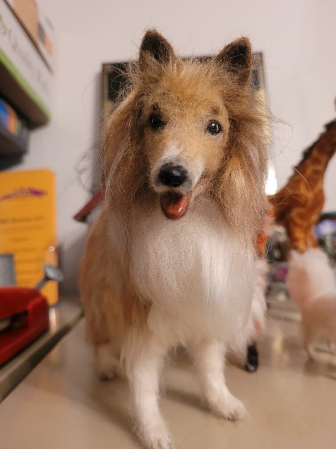 Custom Needle Felted - Realistic Replica - Dog Portrait, Needle Felting ...