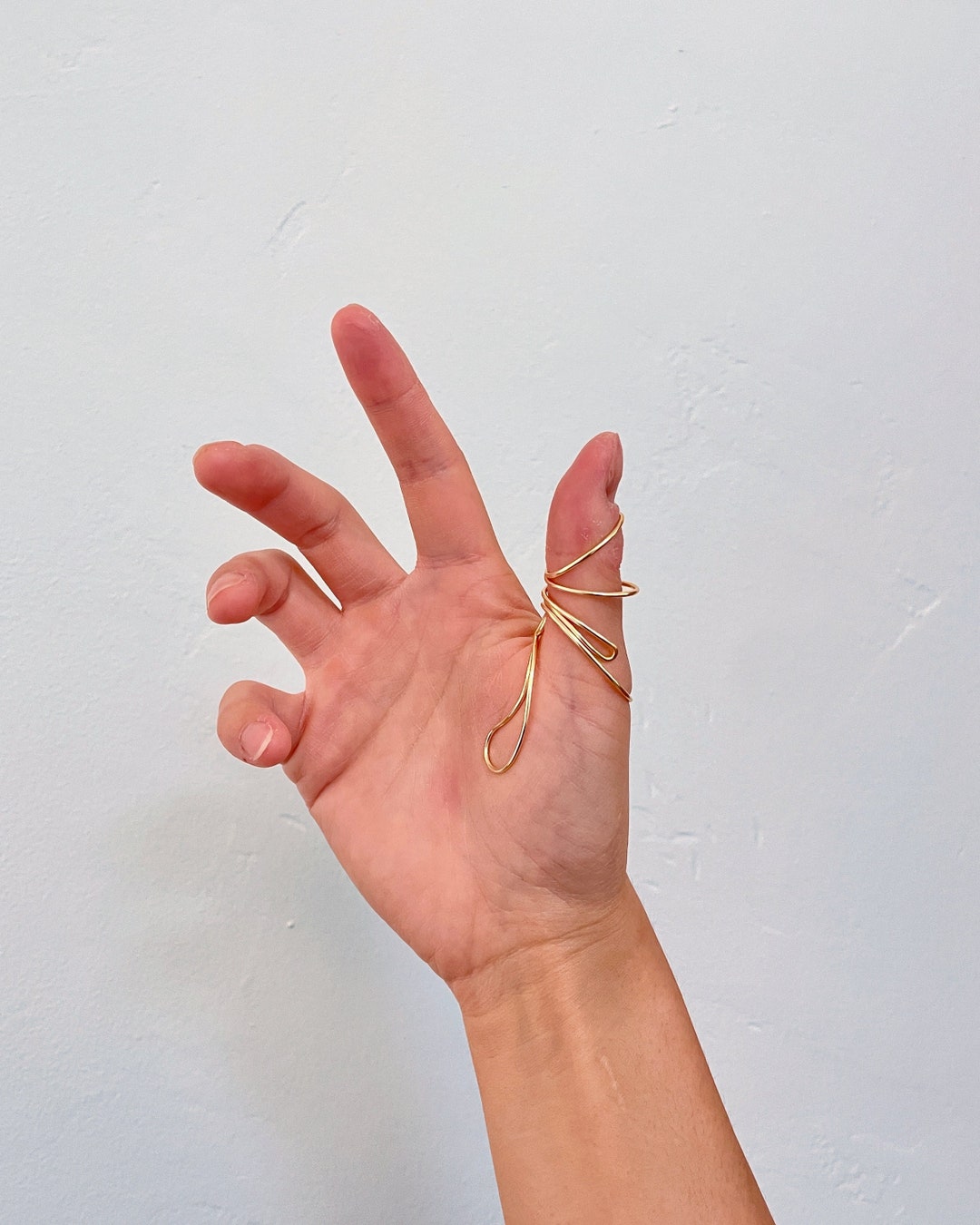 Thumb Ring Stabilizer Immobilizer Splint for Lateral Deviation, Bending ...