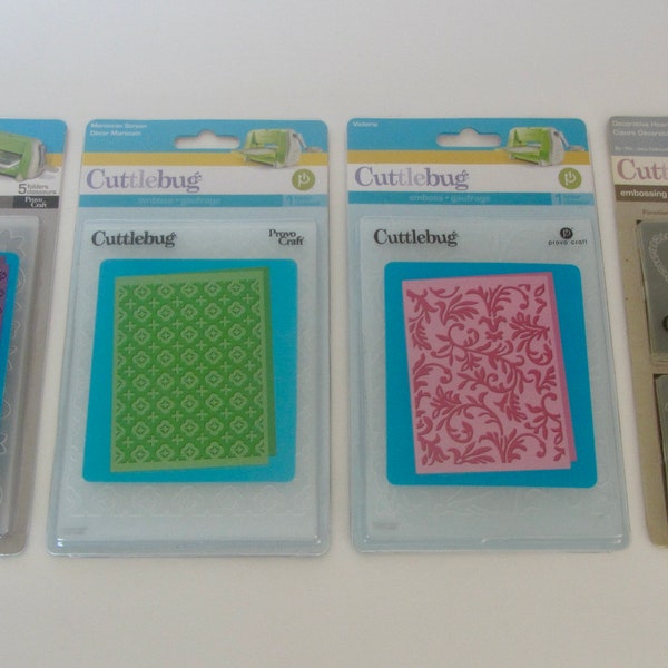 Cuttlebug Embossing Folders - Etsy