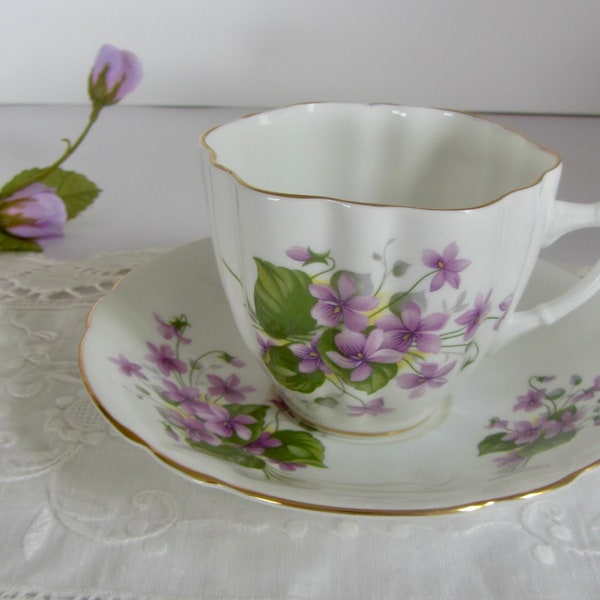 Violet Tea Cup - Etsy