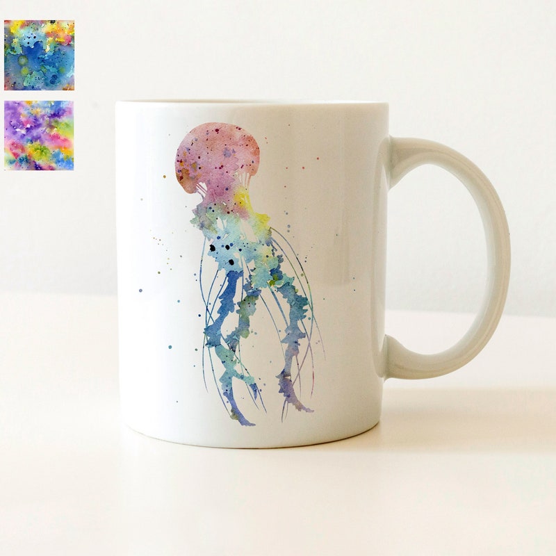 Jellyfish Mug - Etsy