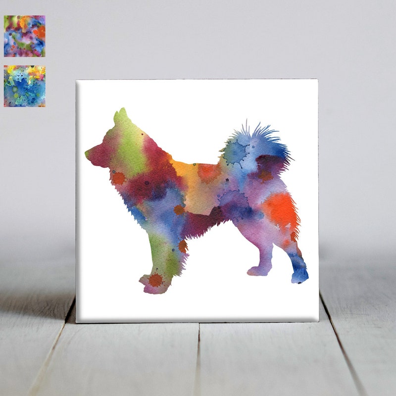 Dog Ceramic Tile - Etsy
