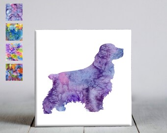 Springer Spaniel Ceramic Tile Springer Spaniel Decorative Tile Dog ...