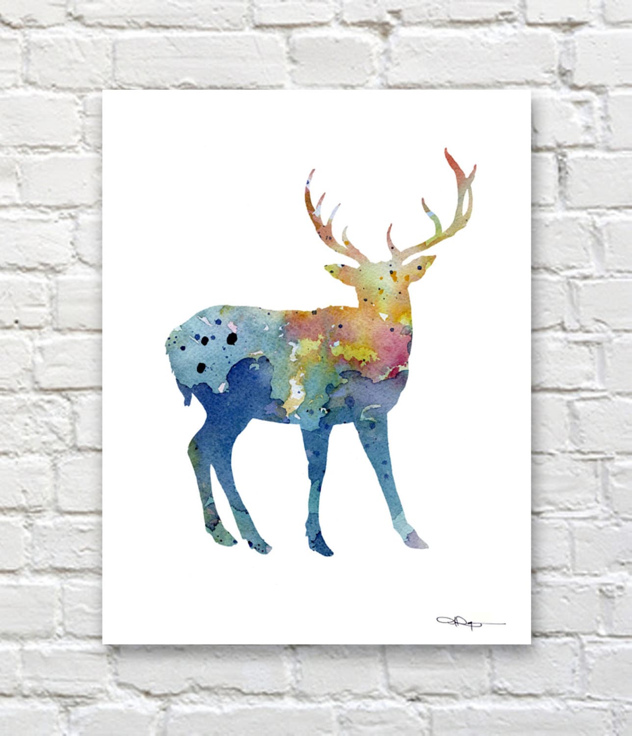 Buck Painting Abstract