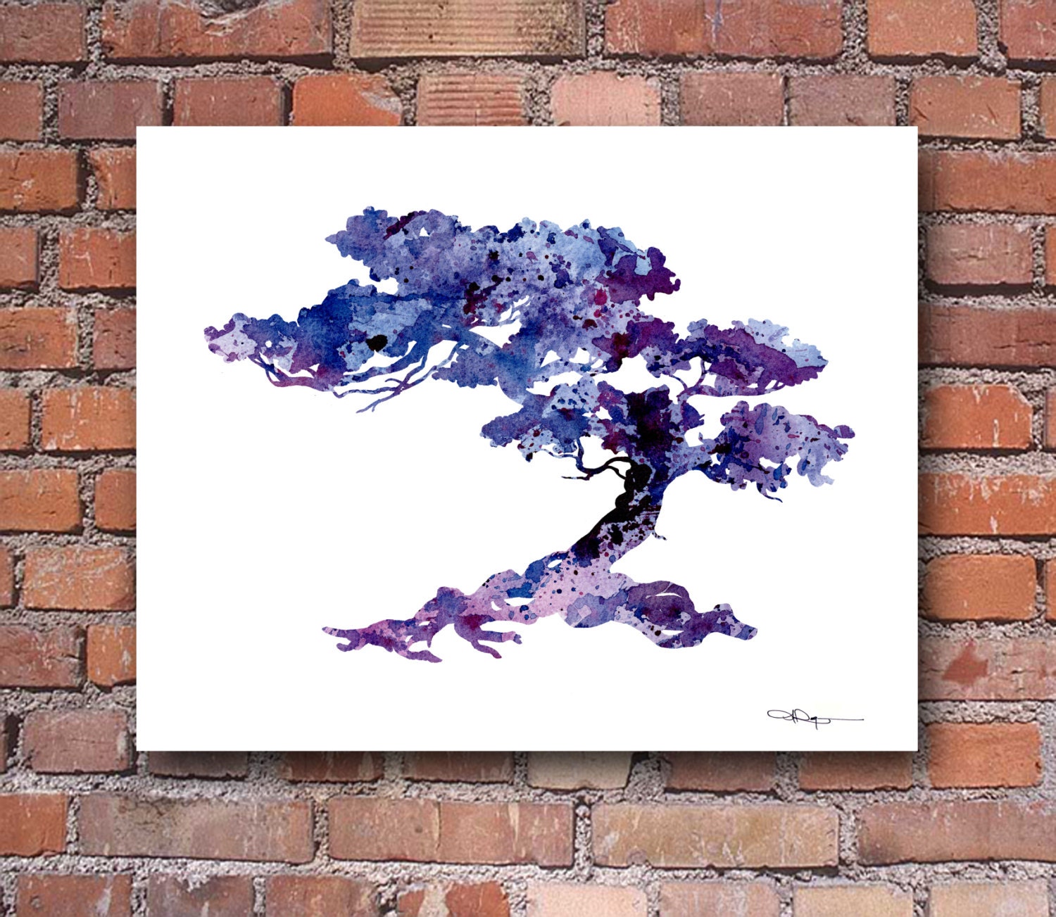 Bonsai Tree Painting