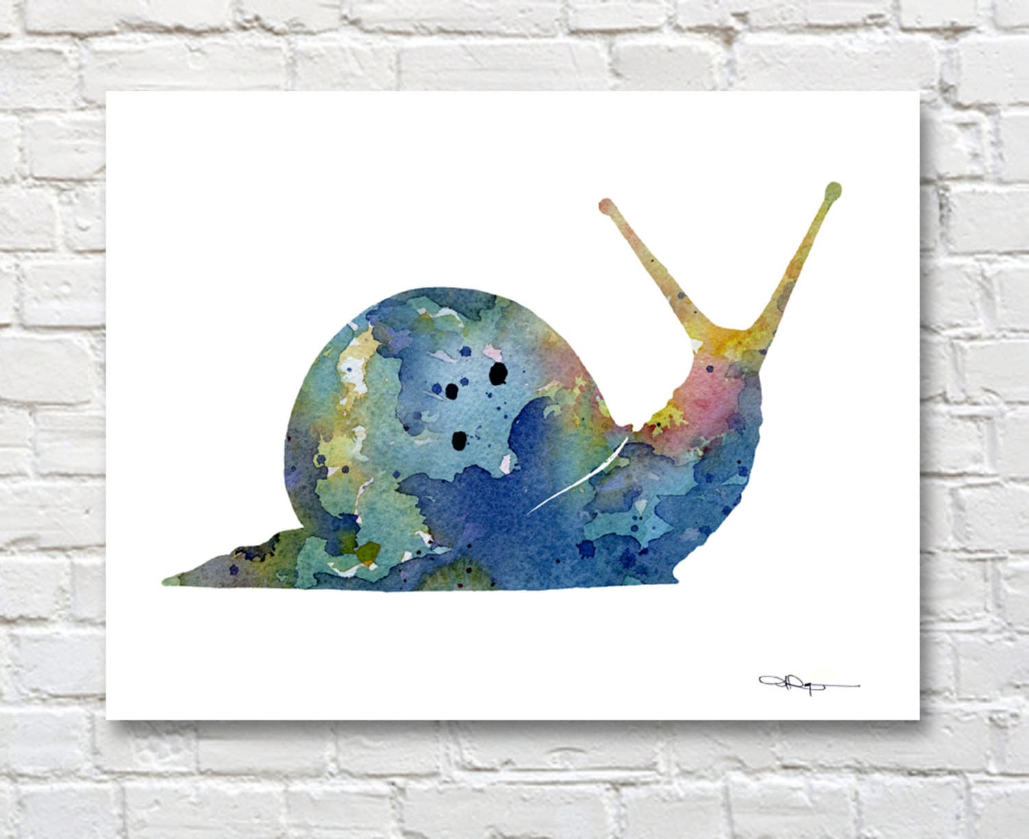 Abstract Images Of Snails And Tails