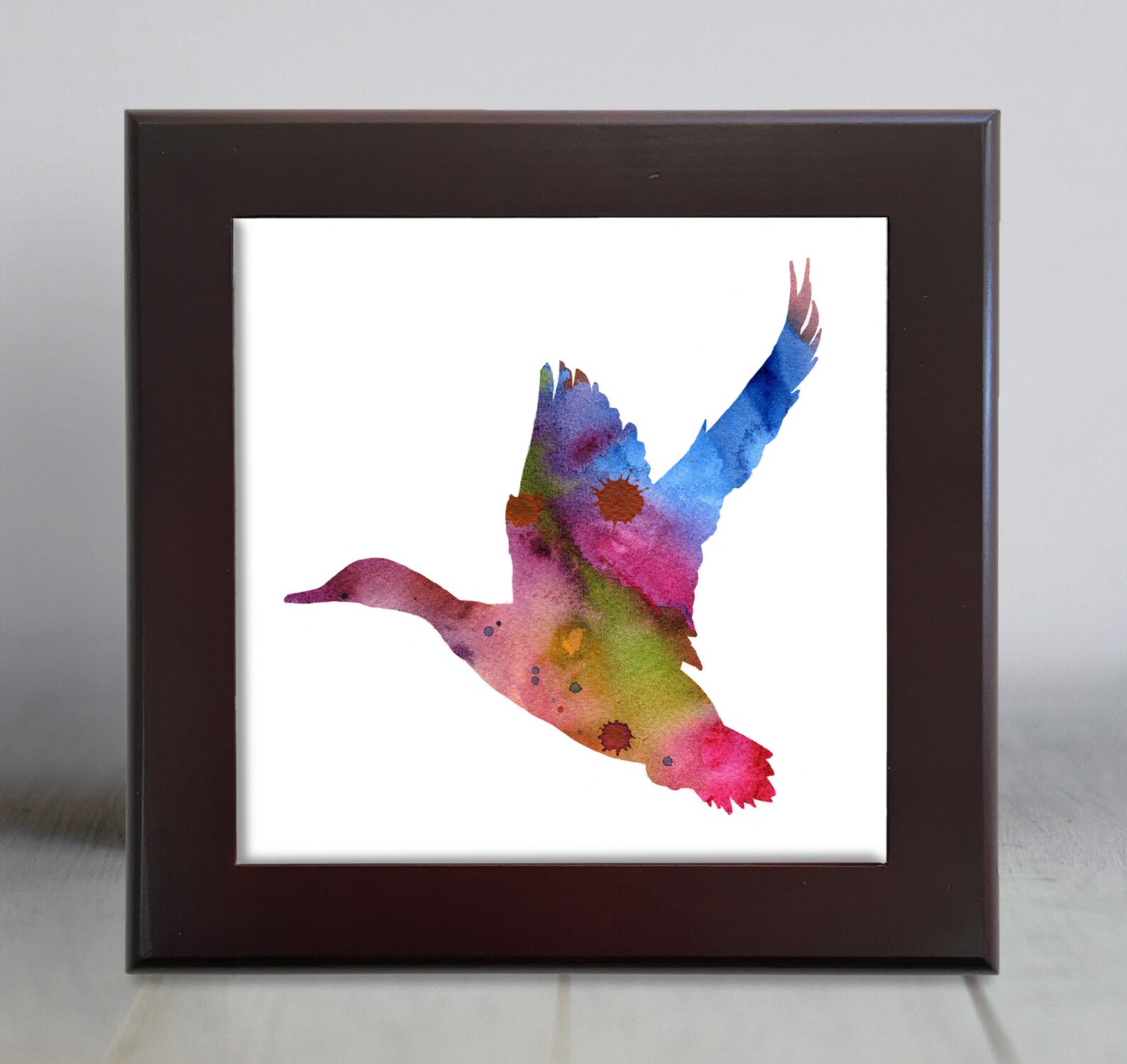 Mallard Ceramic Tile Duck Decorative Tile Duck Lover Gift - Etsy