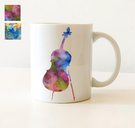 Cello Mug Music Lover Gift Cello Coffee Mug Unique Cello - Etsy