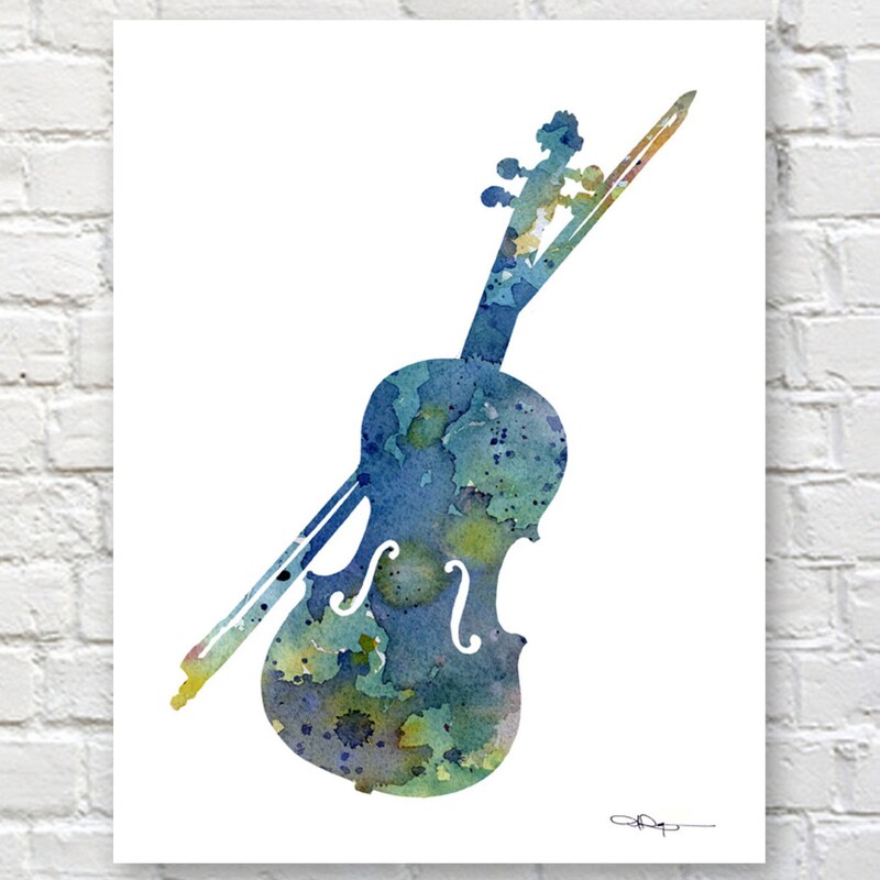 Violin Art - Etsy