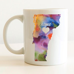 Vermont Mug Vermont Lover Gift Vermont Coffee Mug Unique Vermont Gifts ...