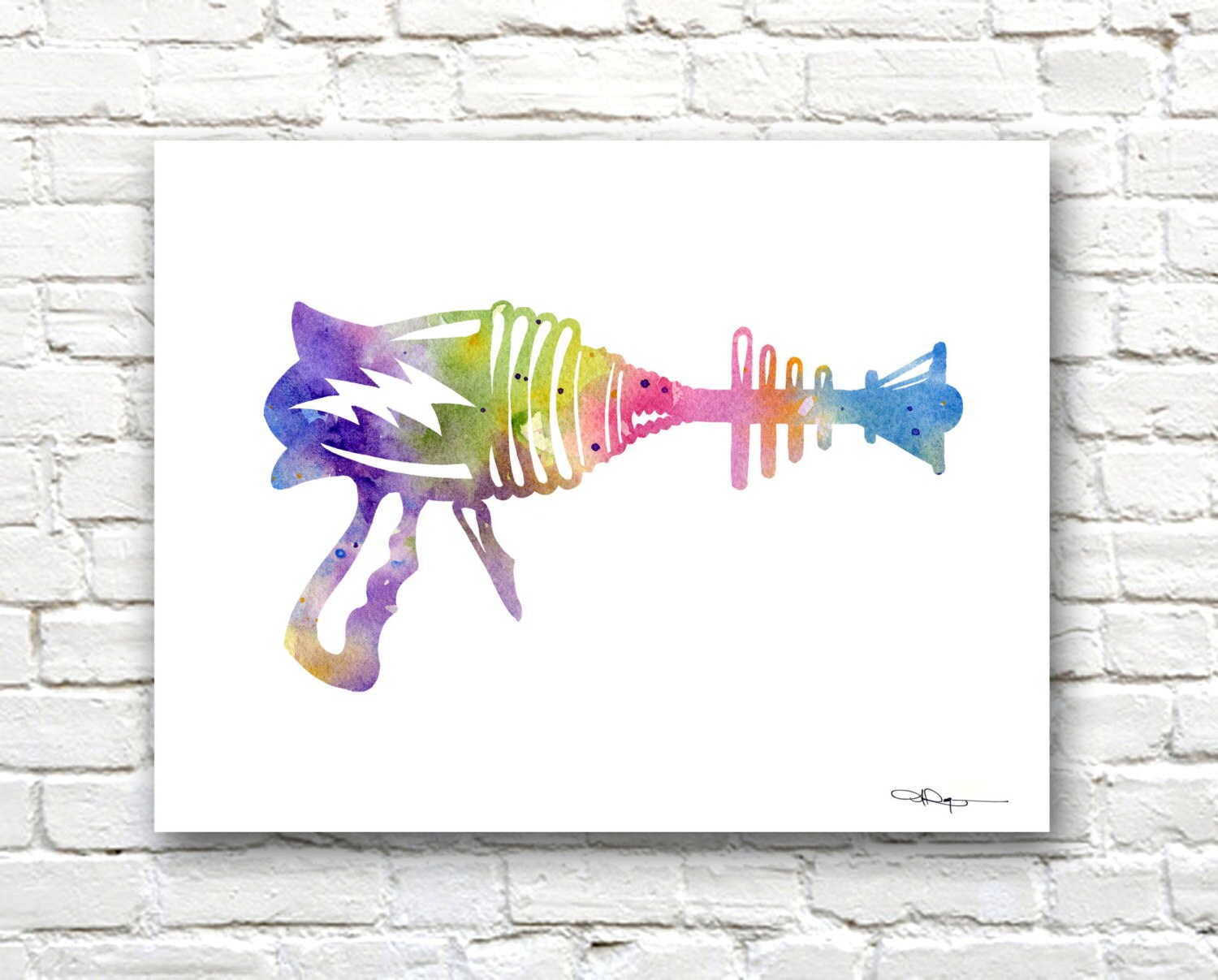 Abstract Gun Art