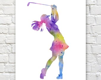 Abstract Golf Art - Etsy