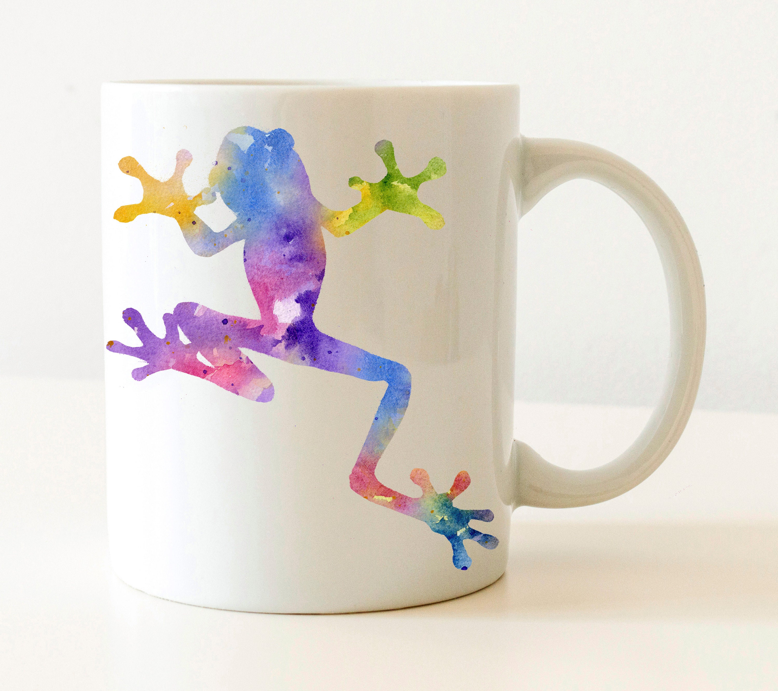 Tree Frog Mug Tree Frog Lover Gift Colorful Tree Frog | Etsy