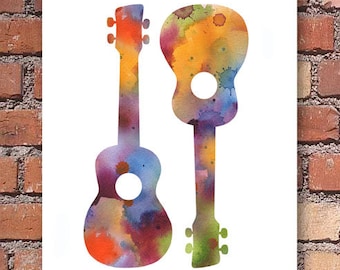 Ukulele Art | Etsy