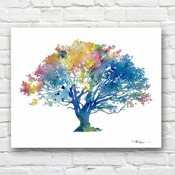 Oak Tree Painting - Etsy