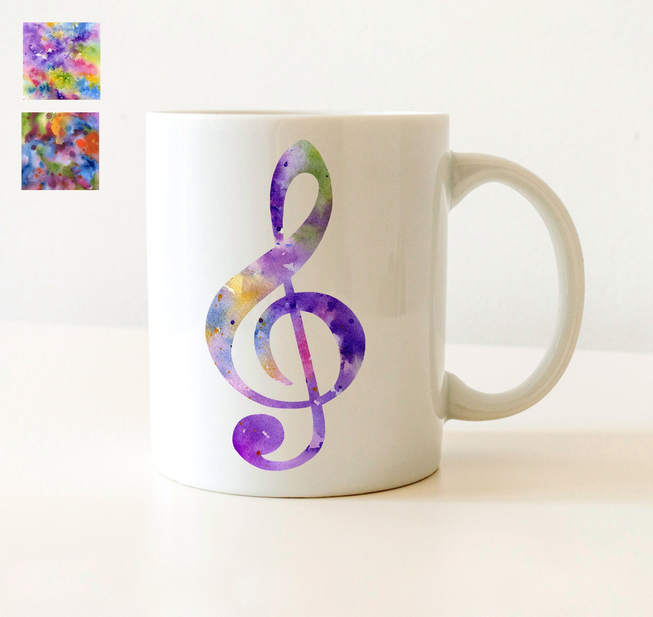 Ahm Music Note Mug
