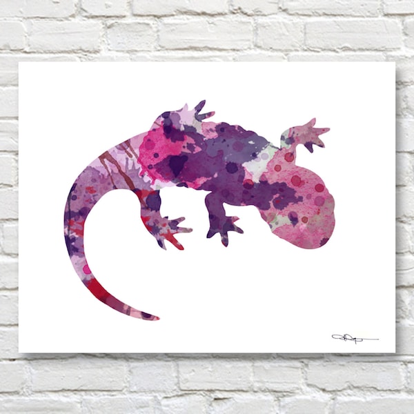 Salamander Wall Art - Etsy