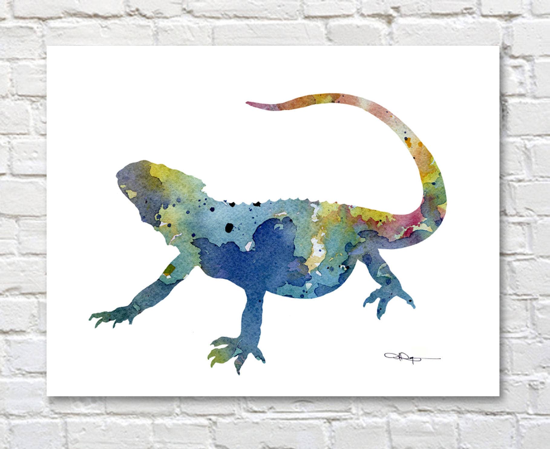 Lizard Painting