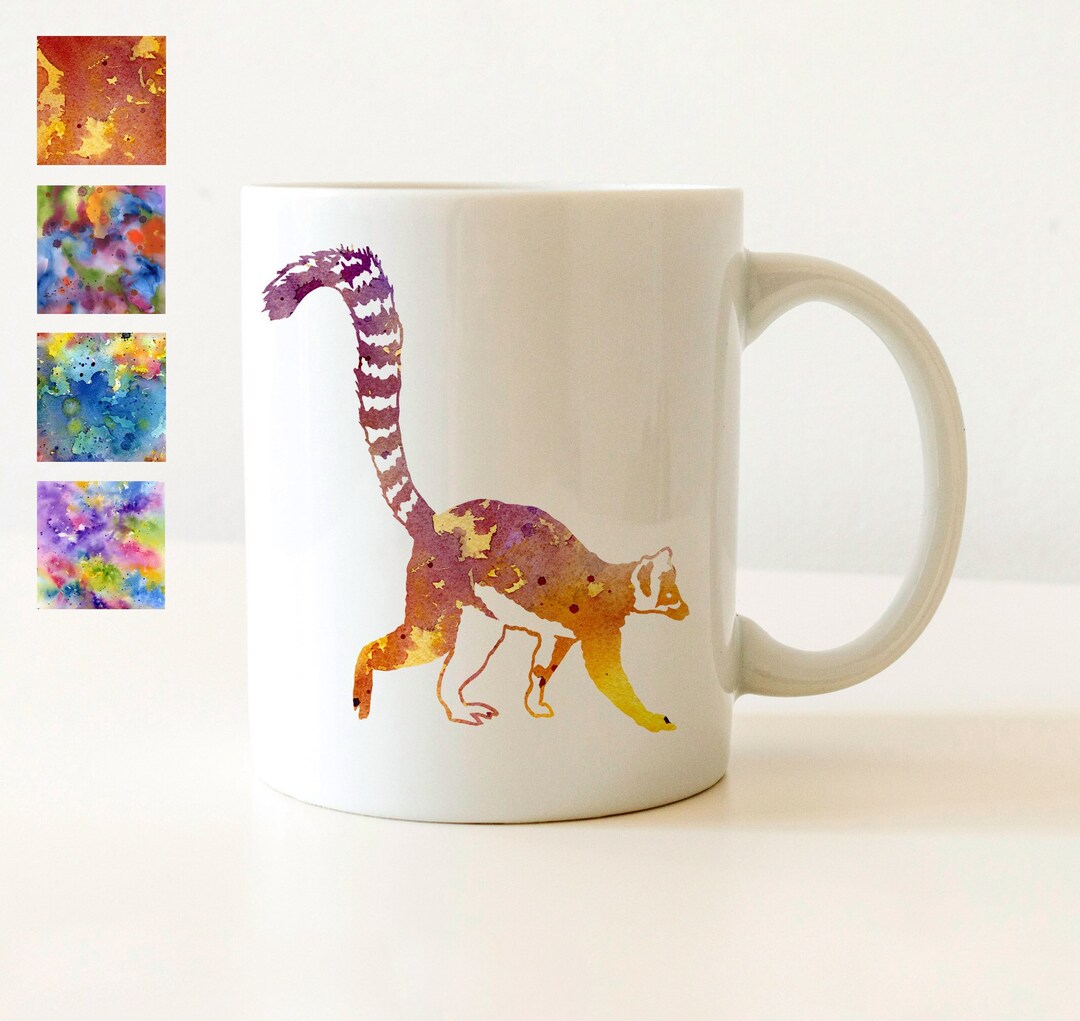 Lemur Mug Lemur Gift Lemur Lover Gift Lemur Coffee Mug Unique Lemur ...