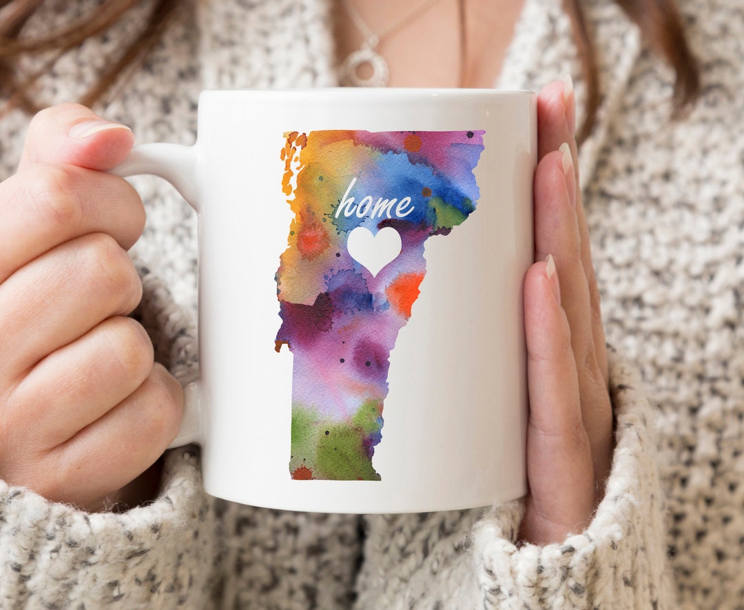 Vermont Mug Vermont Lover Gift Vermont Coffee Mug Unique Vermont Gifts ...