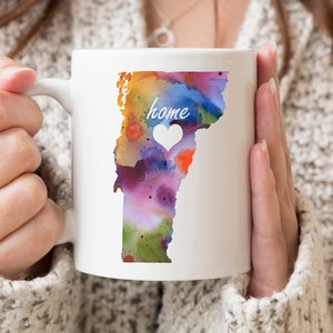 Vermont Mug Vermont Lover Gift Vermont Coffee Mug Unique Vermont Gifts ...