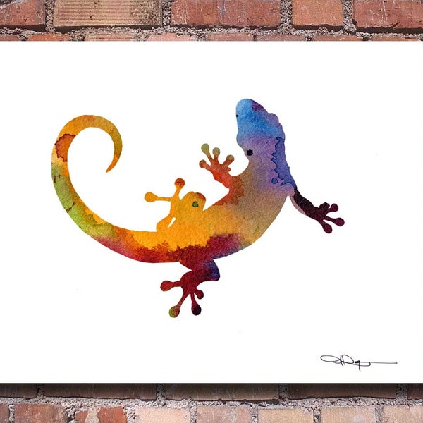 Gecko Art - Etsy