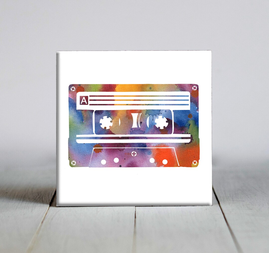 Cassette Tape Ceramic Tile Cassette Tape Decorative Tile Ceramic Tile ...