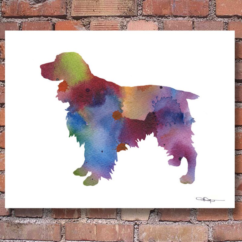 Springer Spaniel Art - Etsy