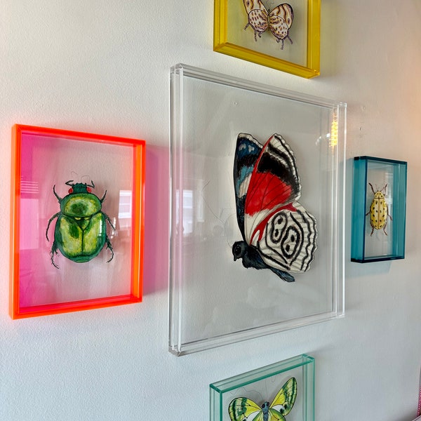 Neon Acrylic Frame - Etsy