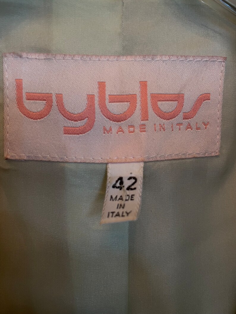 Byblos Mint Green Skirt Suit - Etsy