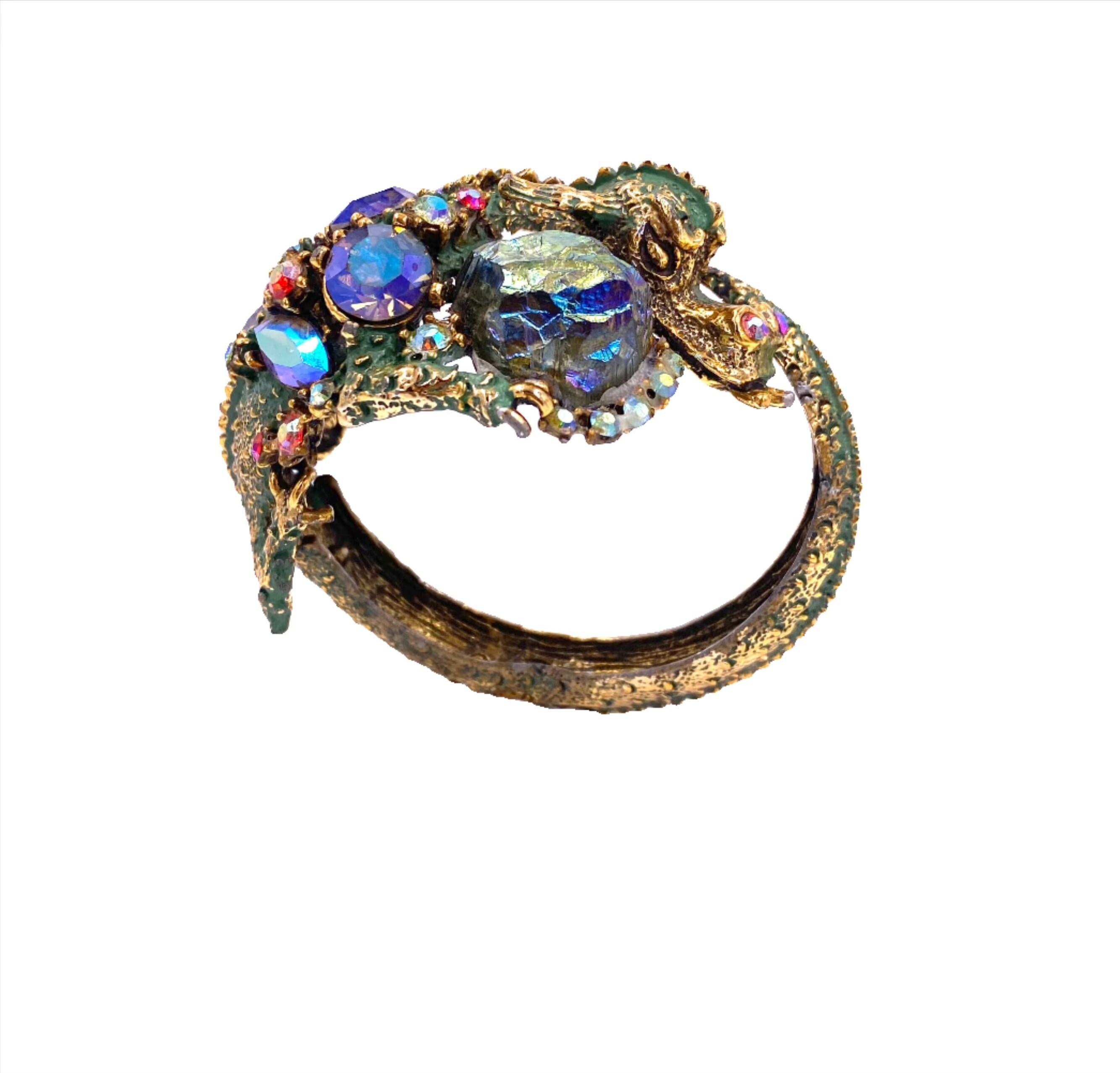 Vintage HAR Dragon Bracelet 1959 - Etsy