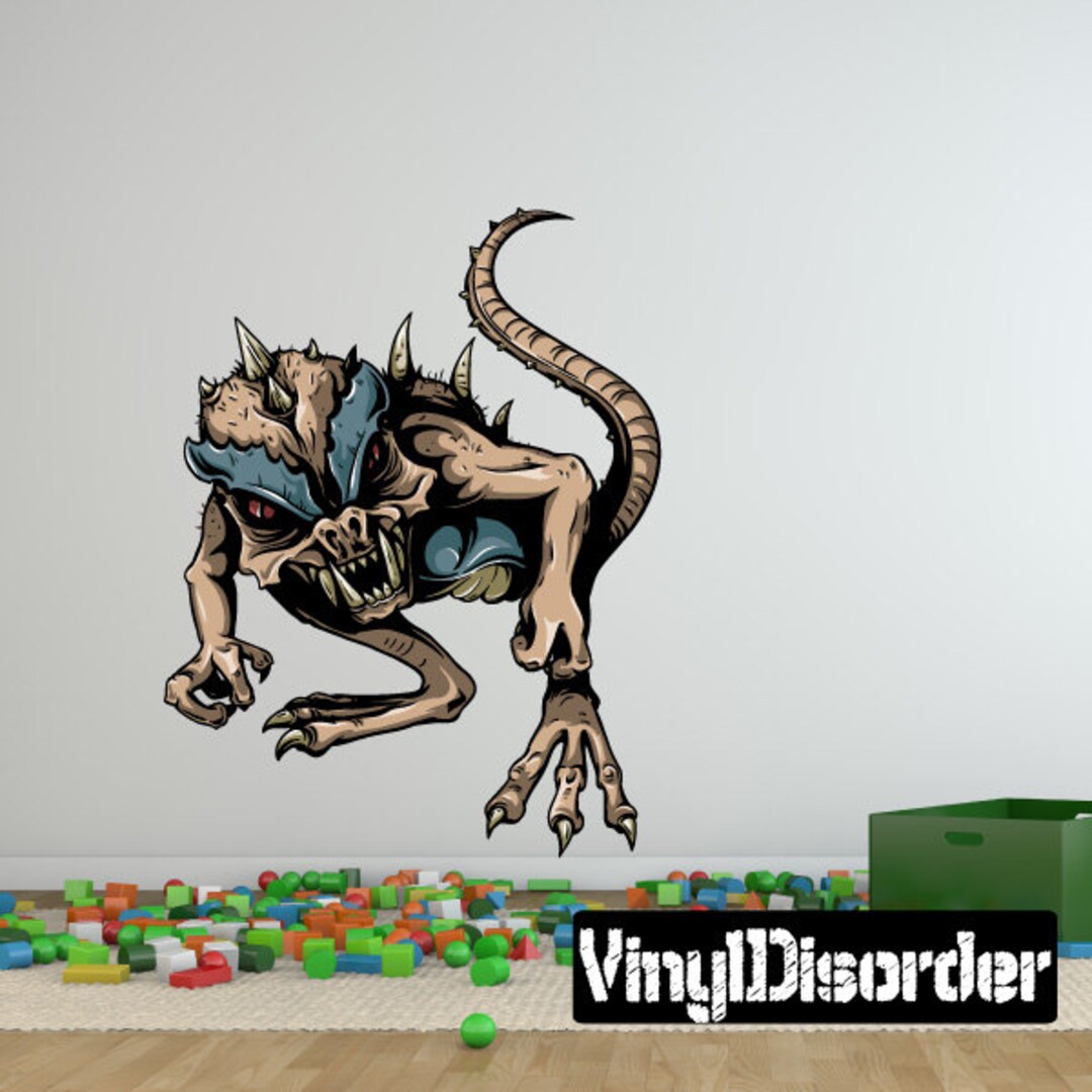 Mythical Creature Wall Decal - Wall Fabric - Vinyl Decal - Removable ...