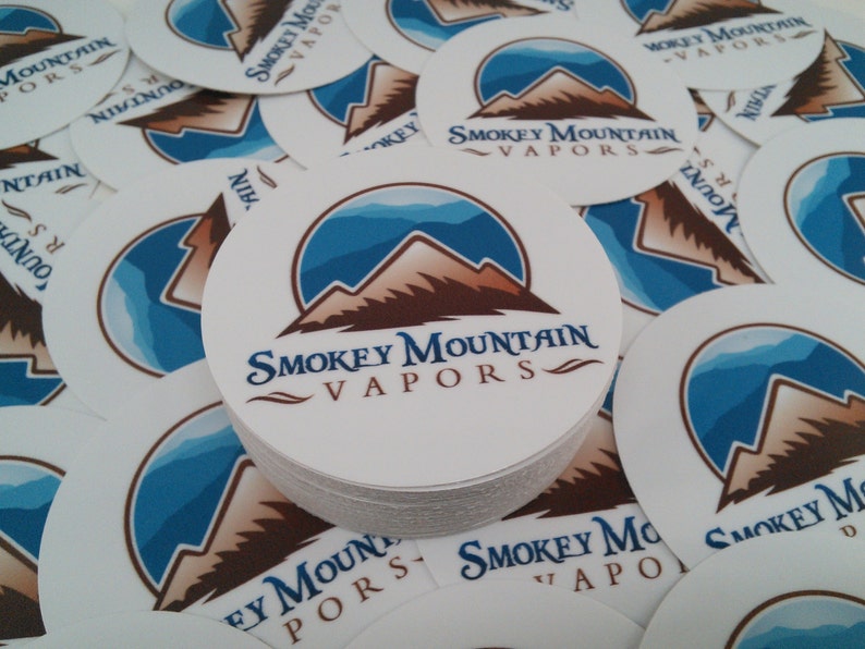 50 Custom Vinyl Stickers Promotional Stickers Choose Your - Etsy