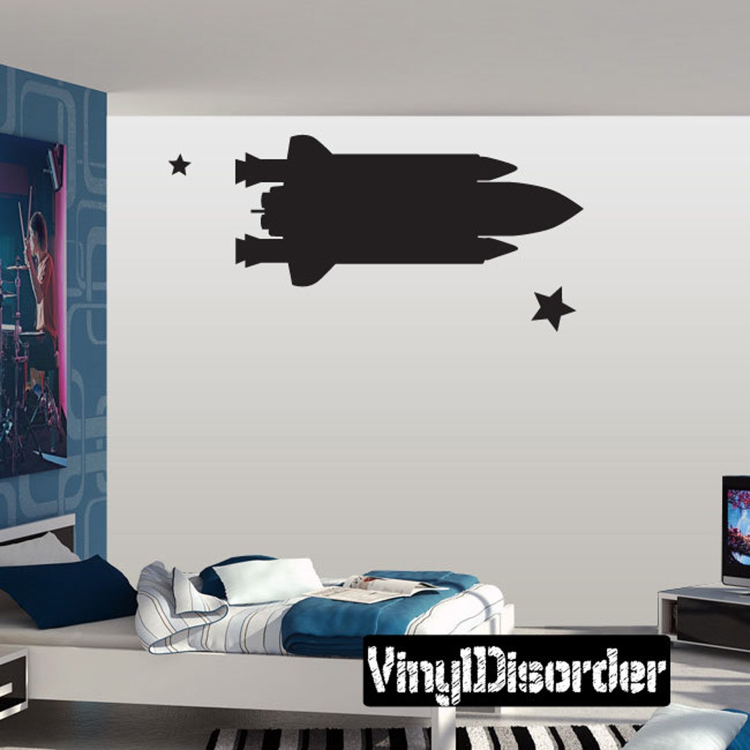 Outer Space Vinyl Wall Decal or Car Sticker - Mv007et - Etsy