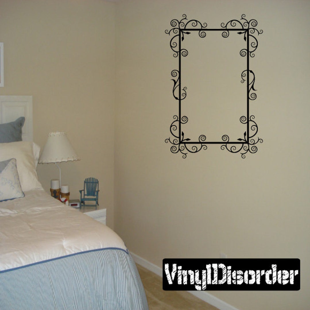 Frame Vinyl Wall Decal or Car Sticker - Mv004et - Etsy