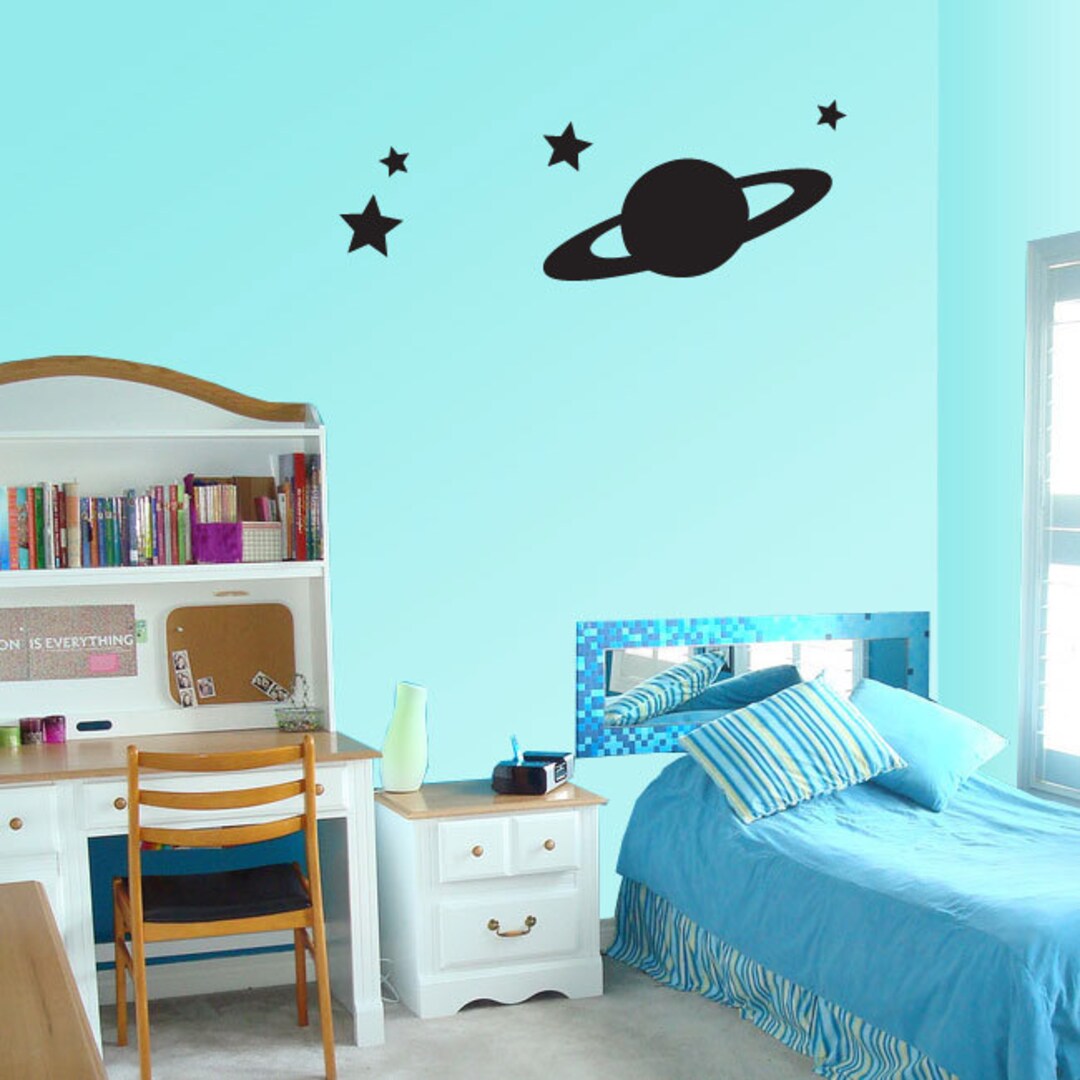Outer Space Vinyl Wall Decal or Car Sticker - Mv003et - Etsy