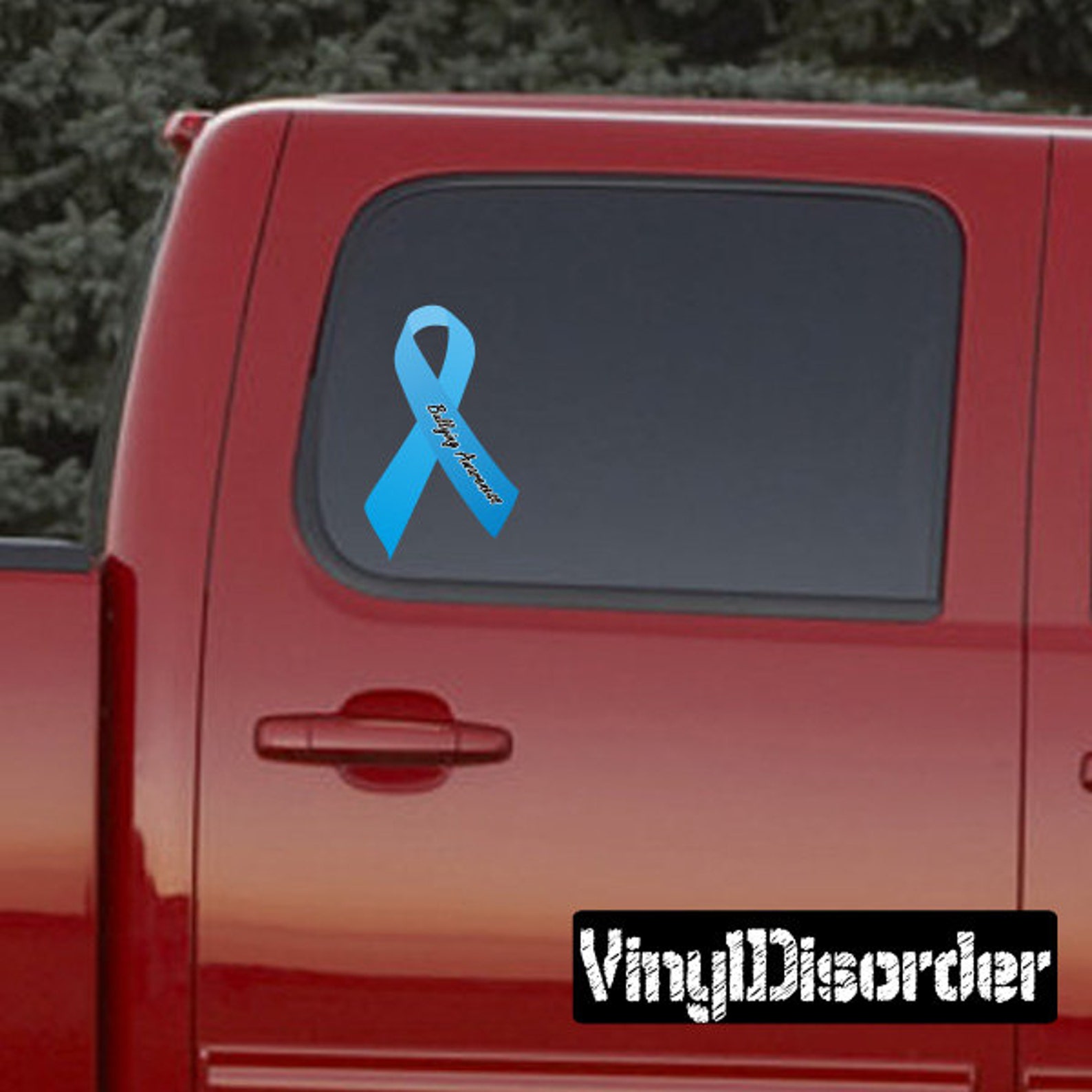 Bullying Awareness Ribbon Vinyl Wall Decal or Car Sticker - Etsy