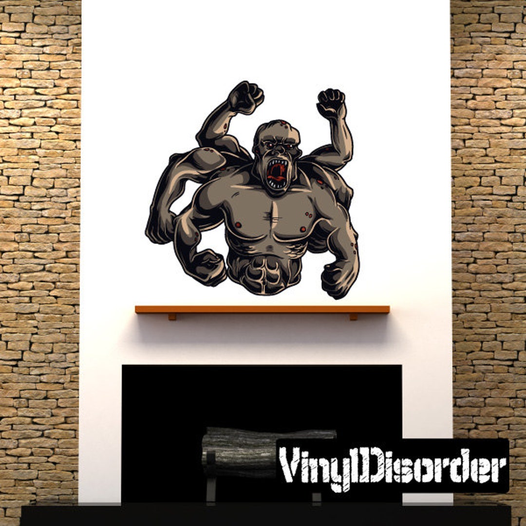 Mythical Creature Gegenees Wall Decal - Wall Fabric - Vinyl Decal ...