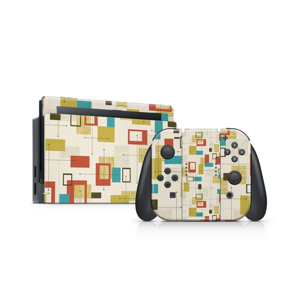 Retro Block Nintendo Switch FULL Wrap Skin - Etsy