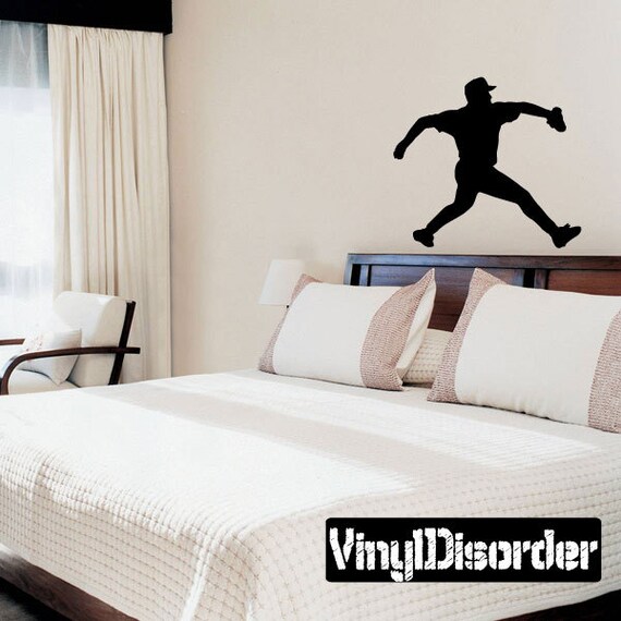 Baseball Vinyl Wall Decal or Car Sticker Baseballst010et | Etsy