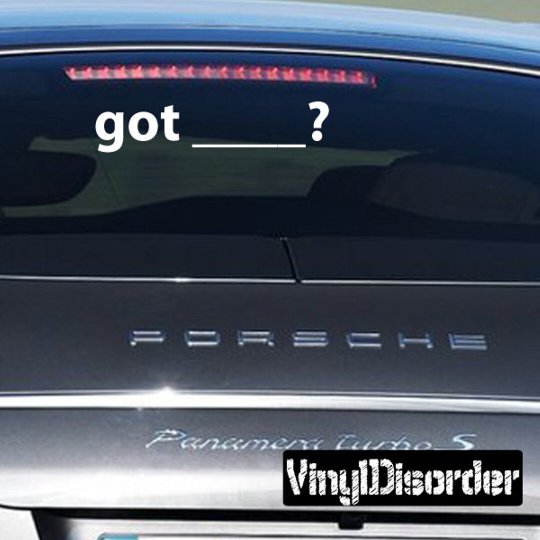 Custom Got Decal - Wall Decal - Car Decal - Vinyl Decal - Etsy